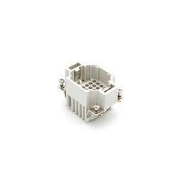 GWconnect GWconnect Crimp Contact Insert Male 24-Pole 10A for Turned Crimp Contacts Size 6B 44x27 - 936010094