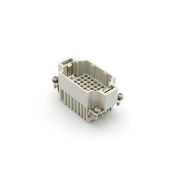 GWconnect GWconnect Crimp Contact Insert Male 42-Pole 10A for Turned Crimp Contacts Size 10B 57x27 - 936010106