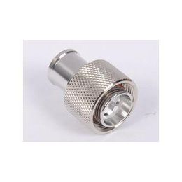 Molex 50 Ohms 4.3-10 Plug Straight Hand Tight for 1/2" Super Flexible Coaxial Cable One Piece Per Carton - 73162-6171