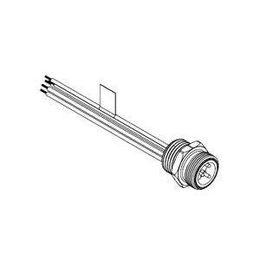 Molex Safeway In-Line Commercial GFCI Permanent Mount Single Phase Manual Reset Molded NEMA 5-15 Tri-Tap 15A 120V 15.24m - 1301530033