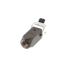 GWconnect GWconnect STD - Standard Single Lever Coupler Die-cast Aluminum with 1 Lever Top Entry Size 3A 21x21 M20 Thread Grey - 936010692