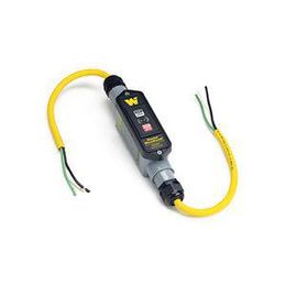 Molex Super-Safeway In-Line Industrial GFCI Portable Single Phase Manual Reset Flying Leads 20A 240V 0.61m (2.0') Cord Length - 1301530154