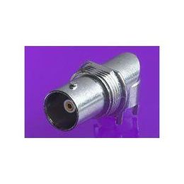 Molex 75 Ohms BNC 3 GHz Jack 90&deg; Bulkhead with Low Profile Jam Nut 0.25um Gold Tray - 73171-3350