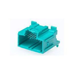 Molex Stac64 90&deg; Header Assembly 20 Circuits Polarization D Green Tray - 34691-0203