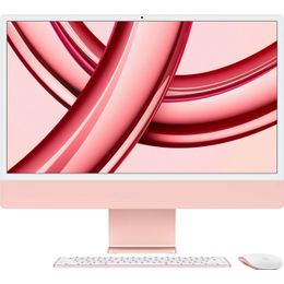 Apple iMac 24'' iMac (24 Zoll, Apple Apple M3 M3, 10-Core GPU, 8 GB RAM, 512 GB SSD), rosa