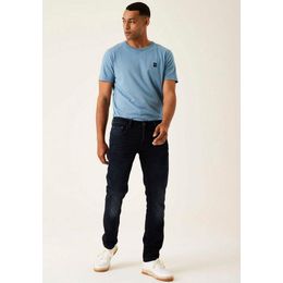 Garcia Tapered-fit-Jeans Russo 611, blau