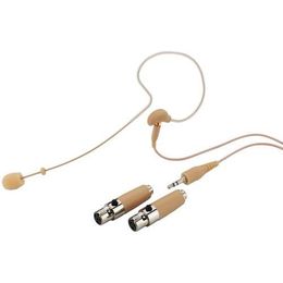 IMG Stageline HSE-70A/SK Headset Sprach-Mikrofon Übertragungsart (Details):Kabelgebunden