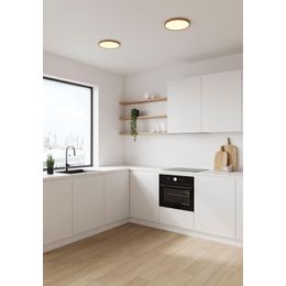 Nordlux OJA Deckenpanel LED Holzoptik, 1-flammig