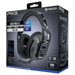 NACON Gaming RIG 600HS PRO, On-ear Headset Bluetooth Schwarz
