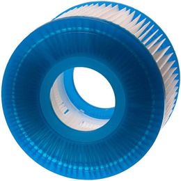 12x Filterkartusche Typ S1 kompatibel mit Intex PureSpa 28403E, 28407E, 28413E, 28421E Pool - Ersatzfilter, Blau, Weiß - vhbw