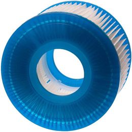 vhbw - 12x Filterkartusche Typ S1 kompatibel mit Intex PureSpa 28403E Pool - Ersatzfilter Blau Weiß