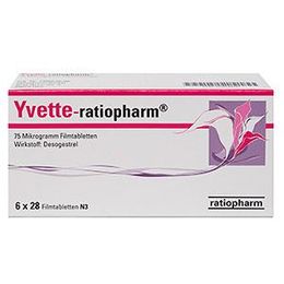 Yvette-ratiopharm 168 St. (6X28 St.)