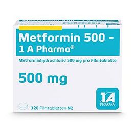 Metformin 1A Pharma 1000 mg 120 St.