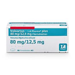 Valsartan 1 A Pharma® plus 160 mg/25 mg 98 St.