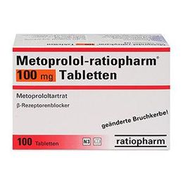 ratiopharm Metoprolol 100 mg 100 St.