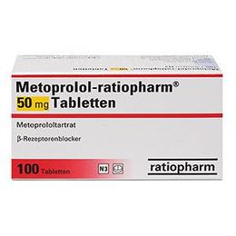 ratiopharm Metoprolol 50 mg 100 St.