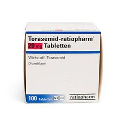 Torasemid ratiopharm 20 mg 200 St.