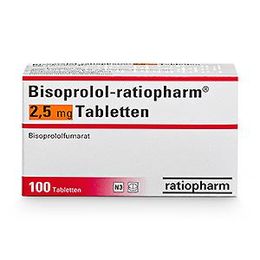 Bisoprolol ratiopharm 3.75 mg 200 St.