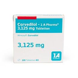 Carvedilol 6.25 mg 100 St.