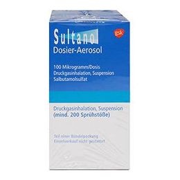 Sultanol Spray 100 mcg 2 Inhalatoren (400 Dosis)
