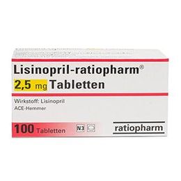 ratiopharm Lisinopril 2.5 mg 200 St.