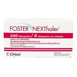 Foster NEXThaler 100 mcg / 6 mcg 1 Inhalator (120 Dosis)