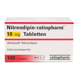 ratiopharm Nitrendipin 10 mg 100 St.