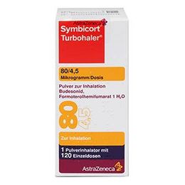 Symbicort Turbohaler 80 mcg / 4.5 mcg 1 Inhalator (120 Dosis)