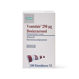 Ventolair Spray 250 mcg 2 Spray (400 Dosis)