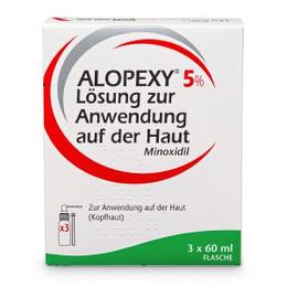 Alopexy 5% 3 Lösungen 60 ml