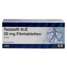 Tadalafil AbZ 20 mg Filmtabletten 4 St.