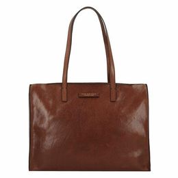 The Bridge Mirra Shopper Tasche Leder 37 cm braun