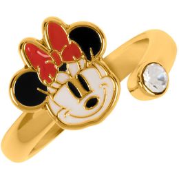 Micky Mouse Mickey Mouse Minnie Ring goldfarben