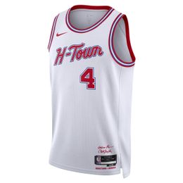 Jalen Green Houston Rockets City Edition 2023/24 Nike Dri-FIT NBA Swingman Herrentrikot - Weiß