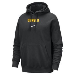 Denver Nuggets Club Fleece City Edition Nike NBA-Hoodie für Herren - Schwarz