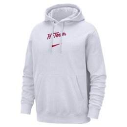 Houston Rockets Club Fleece City Edition Nike NBA-Hoodie für Herren - Weiß