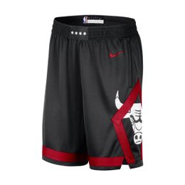 Chicago Bulls 2023/24 City Edition Men's Nike Dri-FIT NBA Swingman Shorts - Schwarz