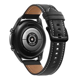 Cadorabo Smartwatch-Armband Armband Smartwatch Echtleder 22mm