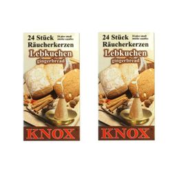 Knox Räuchermännchen 2 Päckchen Räucherkerzen- Lebkuchen