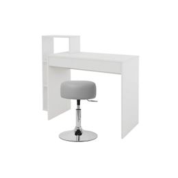 ML-Design Schreibtisch Schreibtisch mit Regal Flexibel und platzsparend 2in1 System