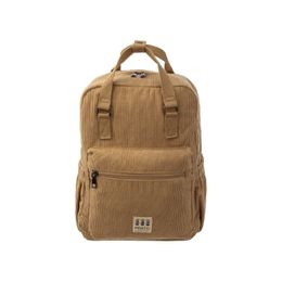 Prato Notebook-Rucksack SC03 "Ananas" zeitloser Rucksack aus Cord (1-tlg)