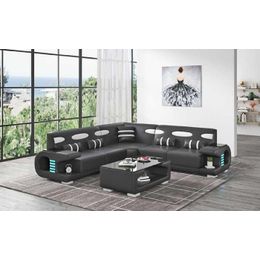 JVmoebel Ecksofa Luxus Ecksofa L Form Couch Sofa Wohnzimmer Moderne Eckgarnitur