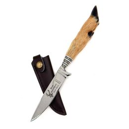 Almbock Brotzeitmesser Trachtenmesser mit Rehlaufgriff (1 Stück)