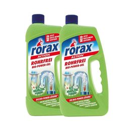 rorax 2x rorax Rohrfrei Bio-Power-Gel 1 Liter