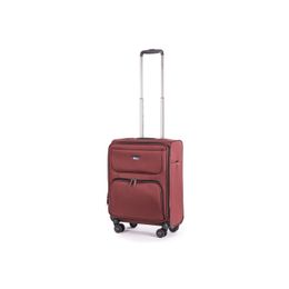 Stratic Weichgepäck-Trolley Stratic Bendigo Light + Kabinentrolley 54 cm 4 Rollen