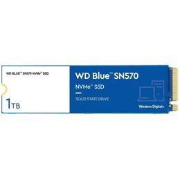 Western Digital WD Blue SN570 1TB NVMe 2280 3.500 MB/s blau/weiß M.2 interne SSD (1TB) M