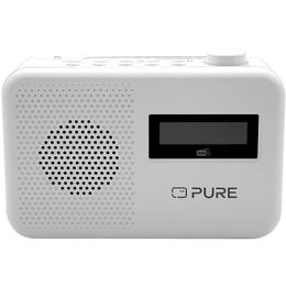 pure Elan One² DAB+ Radio, DAB, DAB+, FM, Bluetooth, Cotton White