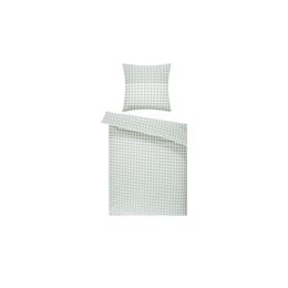 CS Schmal como Renforc&eacute; Bettw&auml;sche Simple Check &brvbar; gr&uuml;n &brvbar; Ma&szlig;e (cm): B: 135 &raquo; Sconto