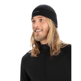 Icebreaker Merino Quantum Beanie - Mann - Black/clove