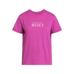 Roxy T-Shirt »Noon Ocean« Vivid Viola S S Umweltbewusstes Material: Stoff aus...